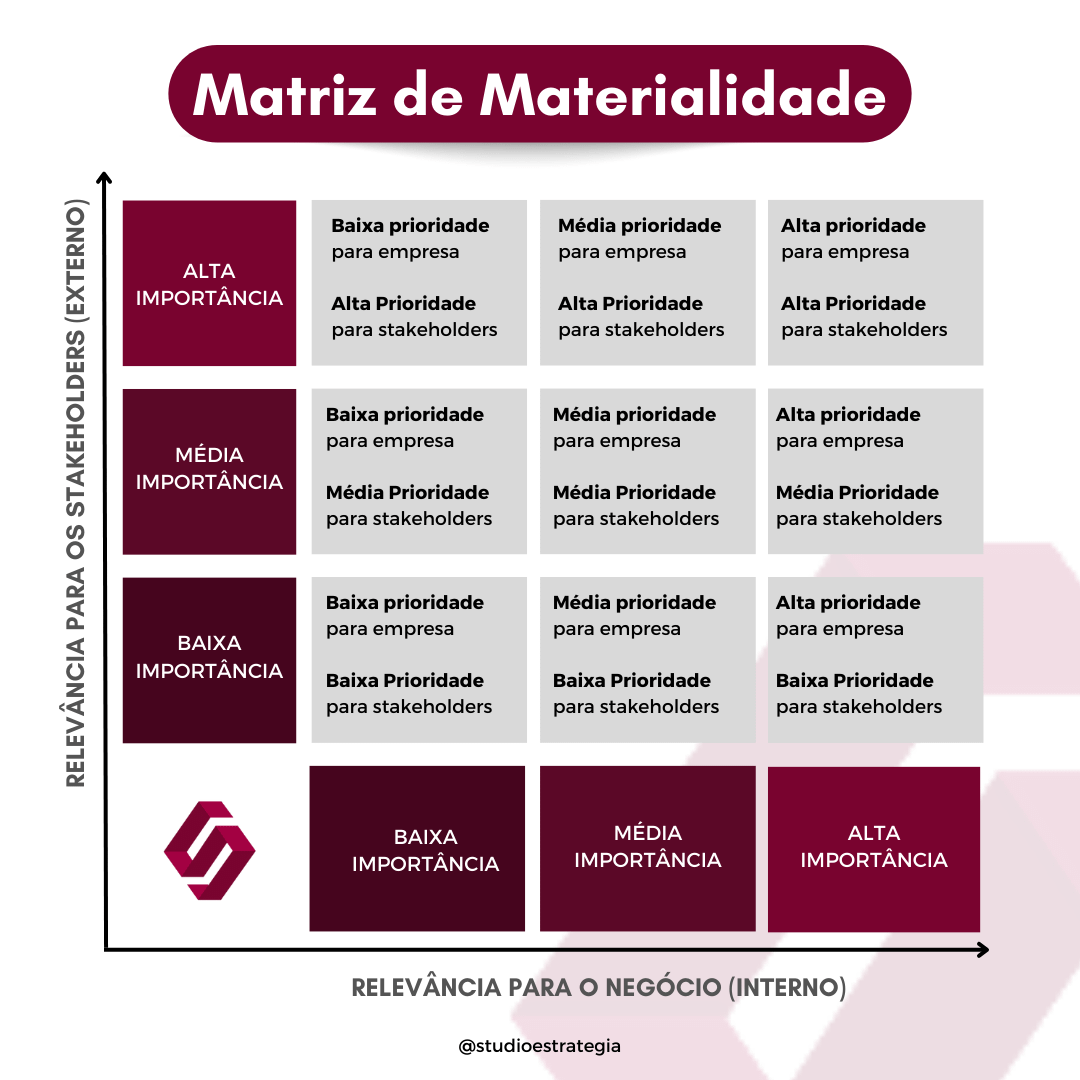 E-book: Matriz de Materialidade